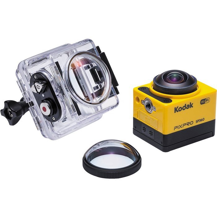 Kodak PixPro SP360 Wi-Fi HD Video Action Camera Camcorder - Extreme Pack with Chest Strap ...
