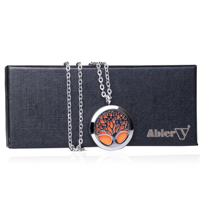 Fragrance Scented Necklace, Essential Oil Diffuser Necklace Perfume ...