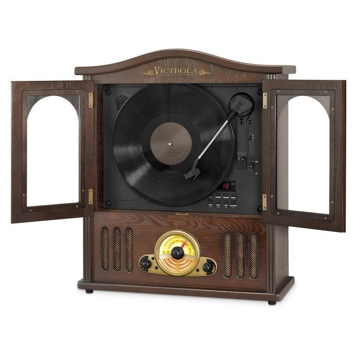 Victrola Tabletop Record Player with Bluetooth and CD N8 free image ...