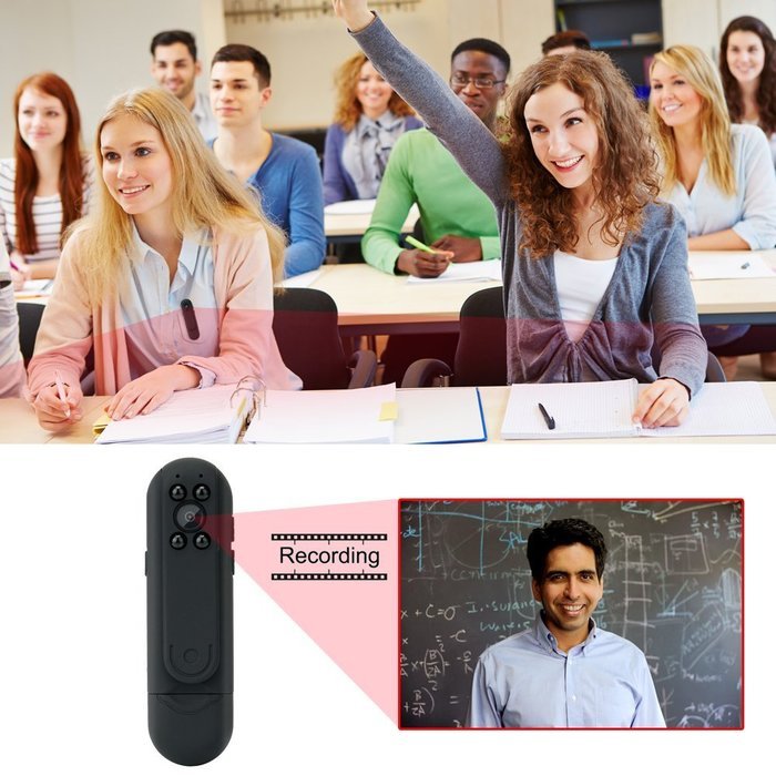 TEKMAGIC 8GB 1920x1080P HD Meeting Audio Recorder Motion Detection Mini ...