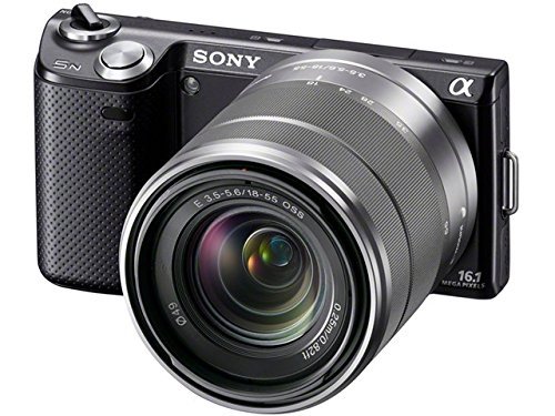 Sony Digital SLR Camera NEX-5 Double Kit Black NEX-5D/B N3 free image ...