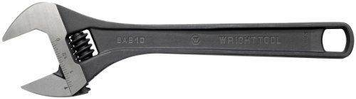 Wright Tool 9AB12 12-Inch Adjustable Wrench with 1-1/2-Inch Maximum ...