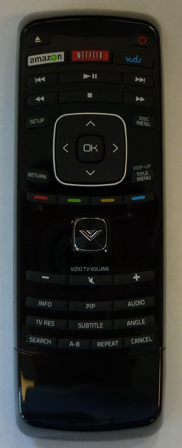 New Original VIZIO Blu-ray BD dual side Keyboard remote control XRD2BR ...