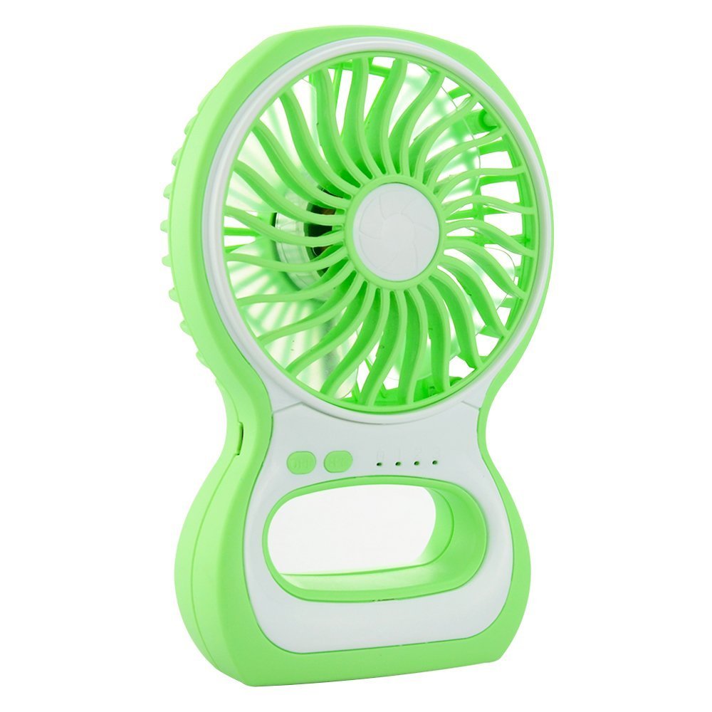 Winkeyes Small Fan Cooling Fan Mini USB Fan 3 Speeds Rechargeable Fan ...