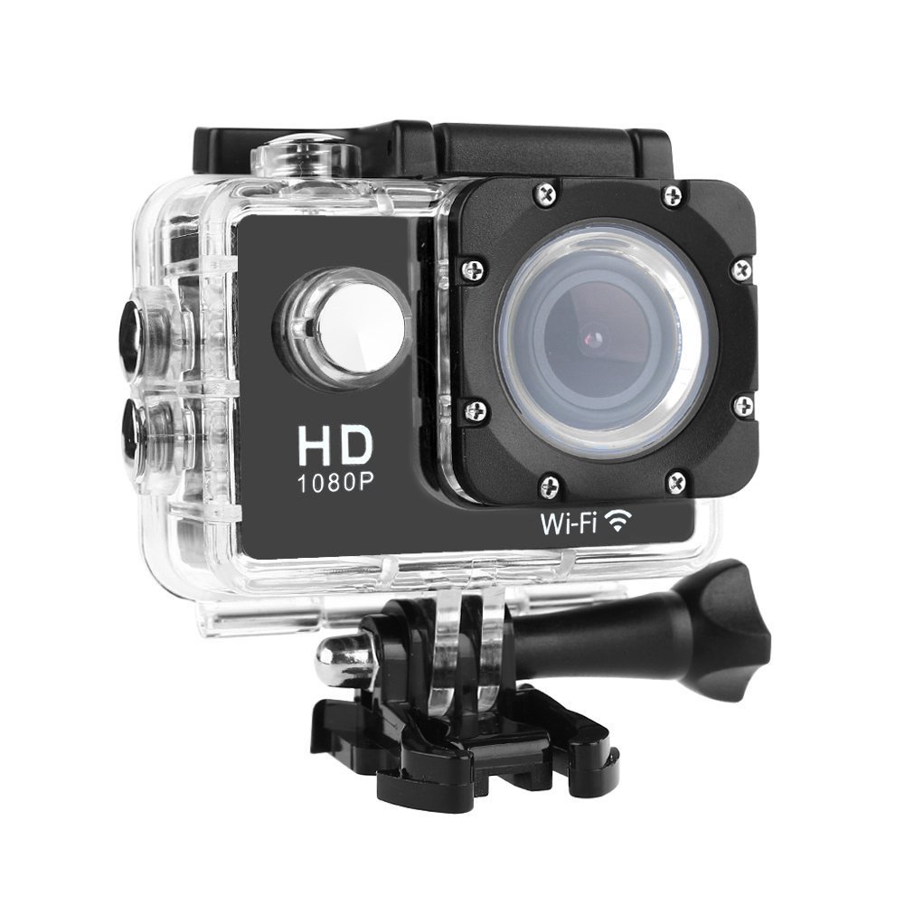 Baakyeek Action Camera W9C Wifi 2.0 TFT LCD Mini Cam Recorder Marine ...