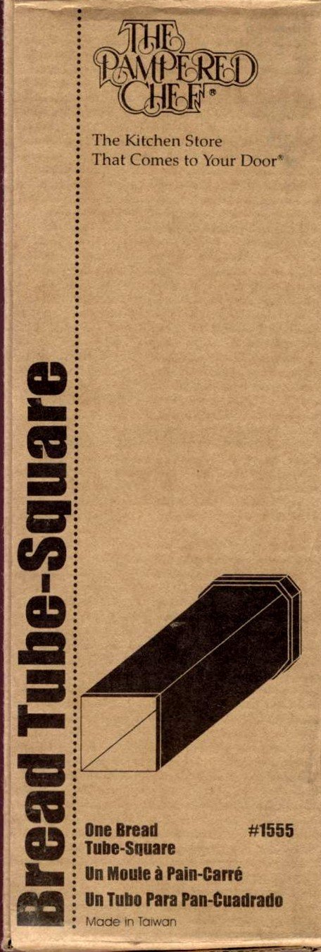 The Pampered Chef Square Bread Tube free image download