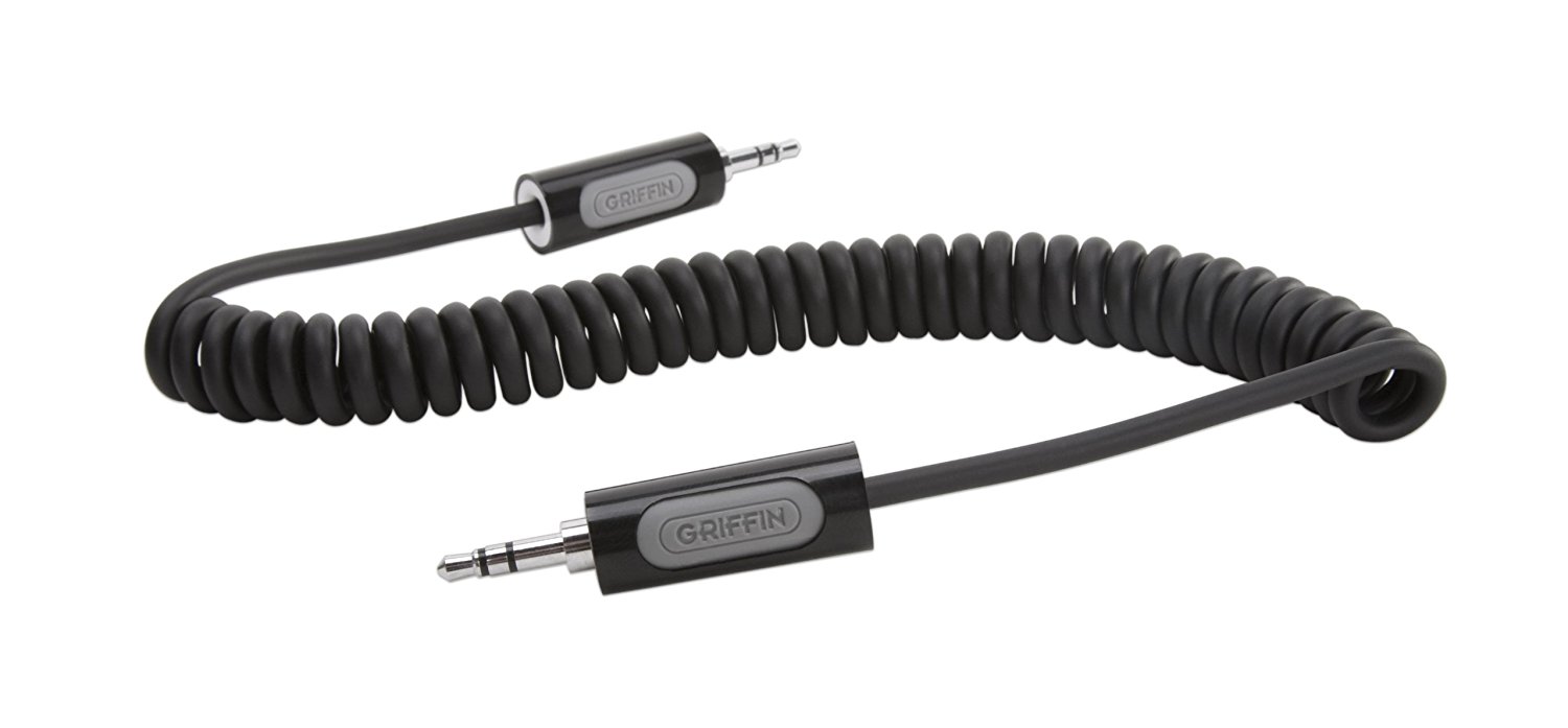 Griffin Technology GC17055 Auxiliary Audio Cable - Coiled - 2010 ...