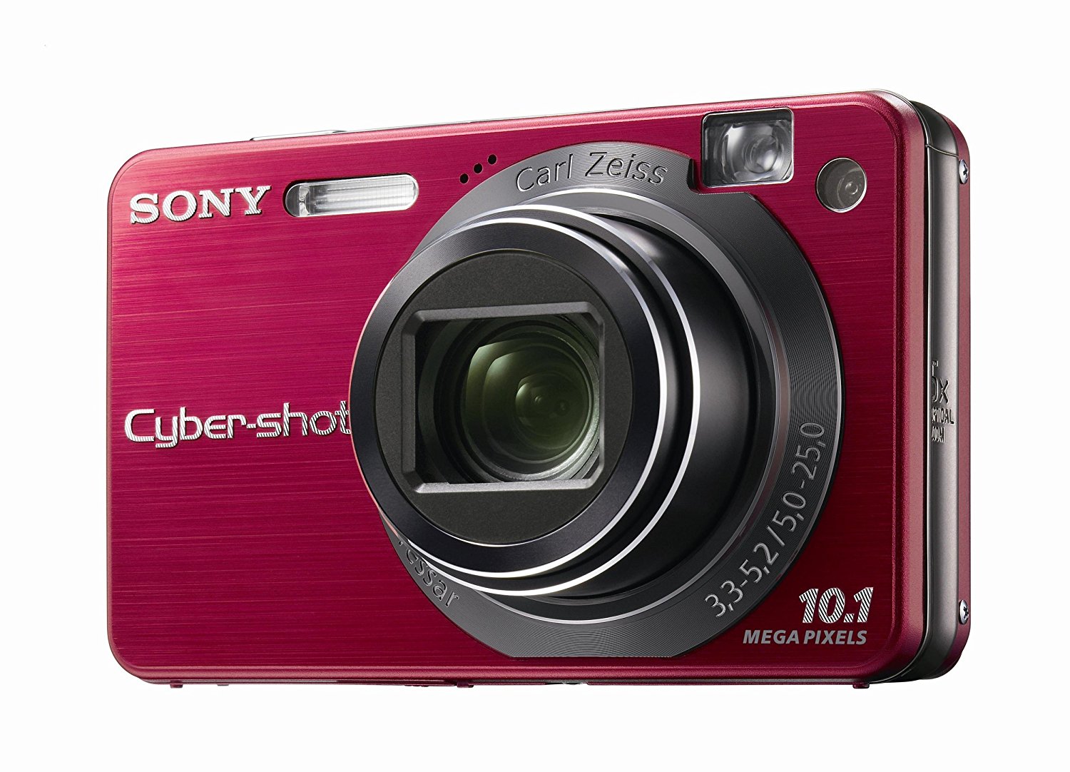 Sony Cybershot DSCW170/B 10.1MP Digital Camera with 5x Optical Zoom ...