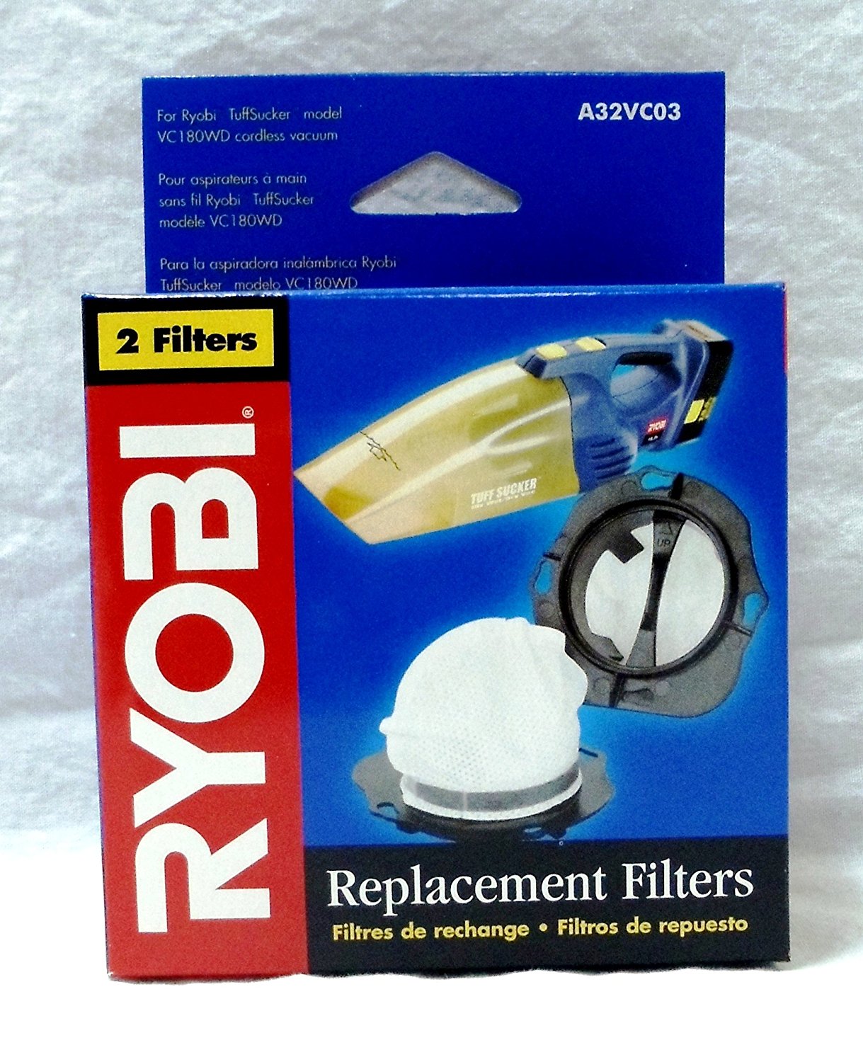 Ryobi Vacuum Replacement Filters A32VC03 free image download