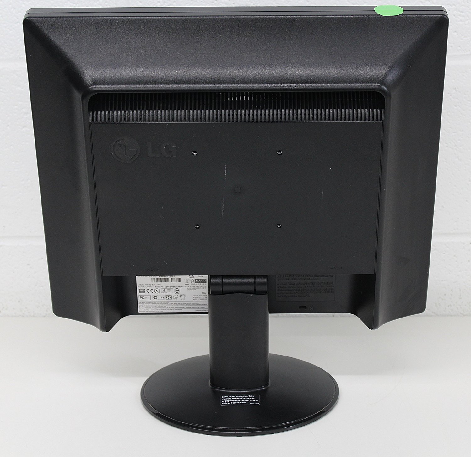 LG ELECTRONICS L1734S 17IN LCD FLAT PANEL DISPLAY BLACK N3 free image ...