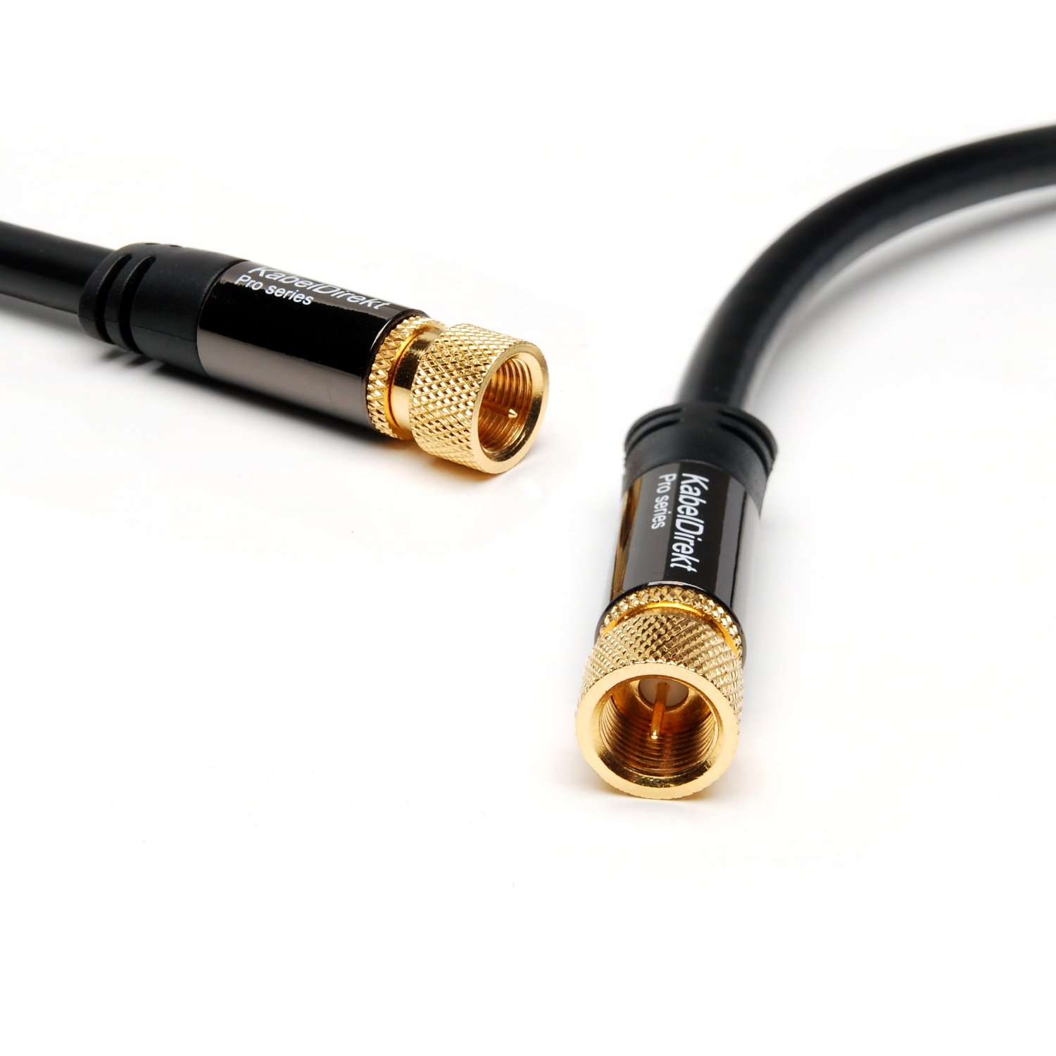 KabelDirekt (15 feet) F-Pin to F-Pin Coaxial Digital Audio Video Cable ...