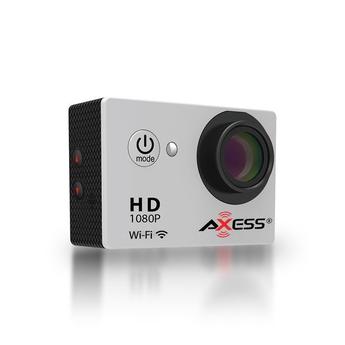 AXESS CS3607-BK 1080p HD 360 Degree Sports and Action Camera with ...