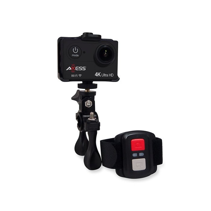 AXESS CS3607-BK 1080p HD 360 Degree Sports and Action Camera with ...
