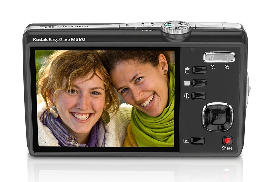 Kodak Easyshare M380 Digital Camera (Black) N2 free image download