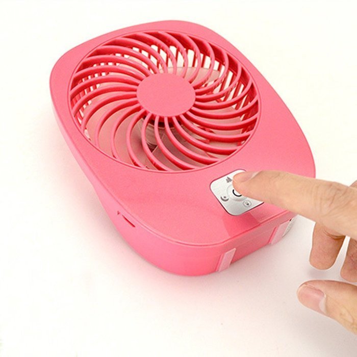 Honeyall Portable Mini Rechargeable USB Fan Vertical high speed mini ...