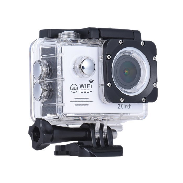 Andoer 1080P 30fps Full HD 12MP Action Camera Waterproof 30 WiFi 2.0 ...