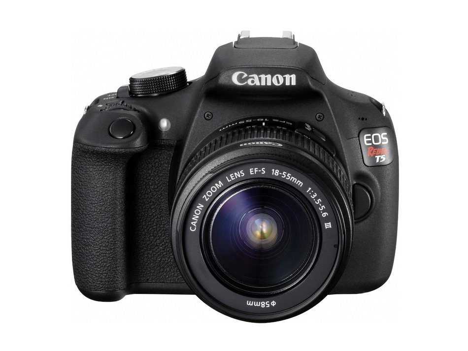 Canon EOS Rebel T5 18MP DSLR Camera with 18-55mm III Lens Kit ...