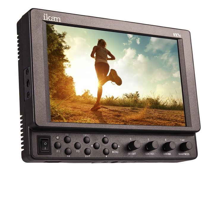 Ikan D7-1 7-Inch 3G-SDI LCD Monitor with IPS Panel Includes Canon 900 ...