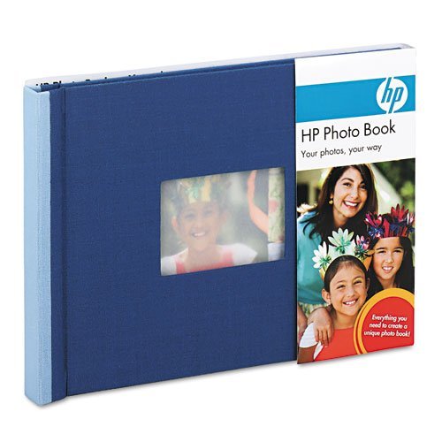 1 X Hewlett Packard - HP 5x7" Photo Book, Indigo/Sky N3 free image download