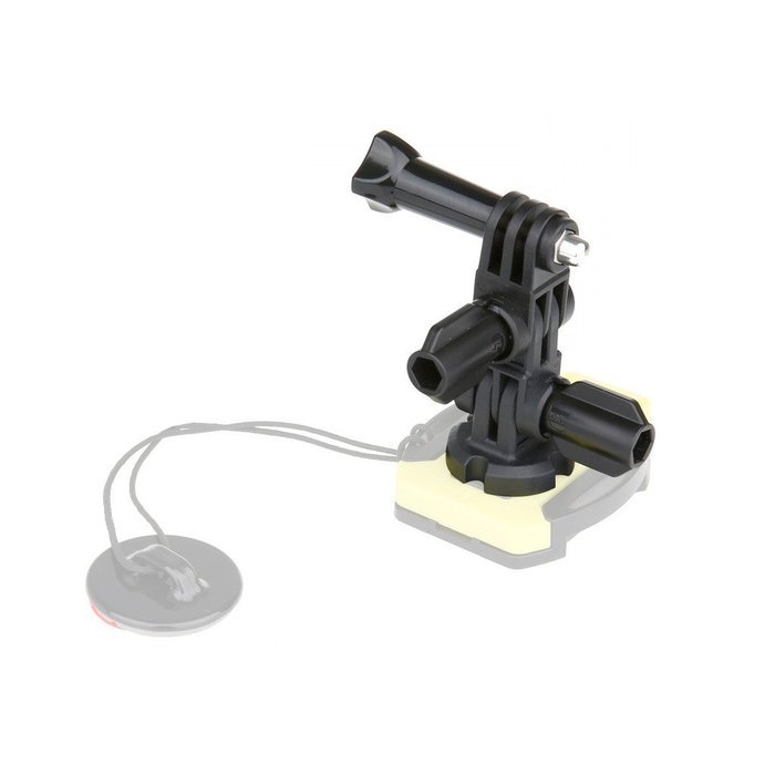 FOTOWELT Adjustment Curved Adhesive Helmet Side Mount kit for GoPro ...