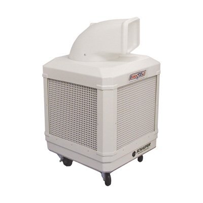 Schaefer Portable Oscillating Evaporative Cooler - 1560 CFM, 1/3 HP ...