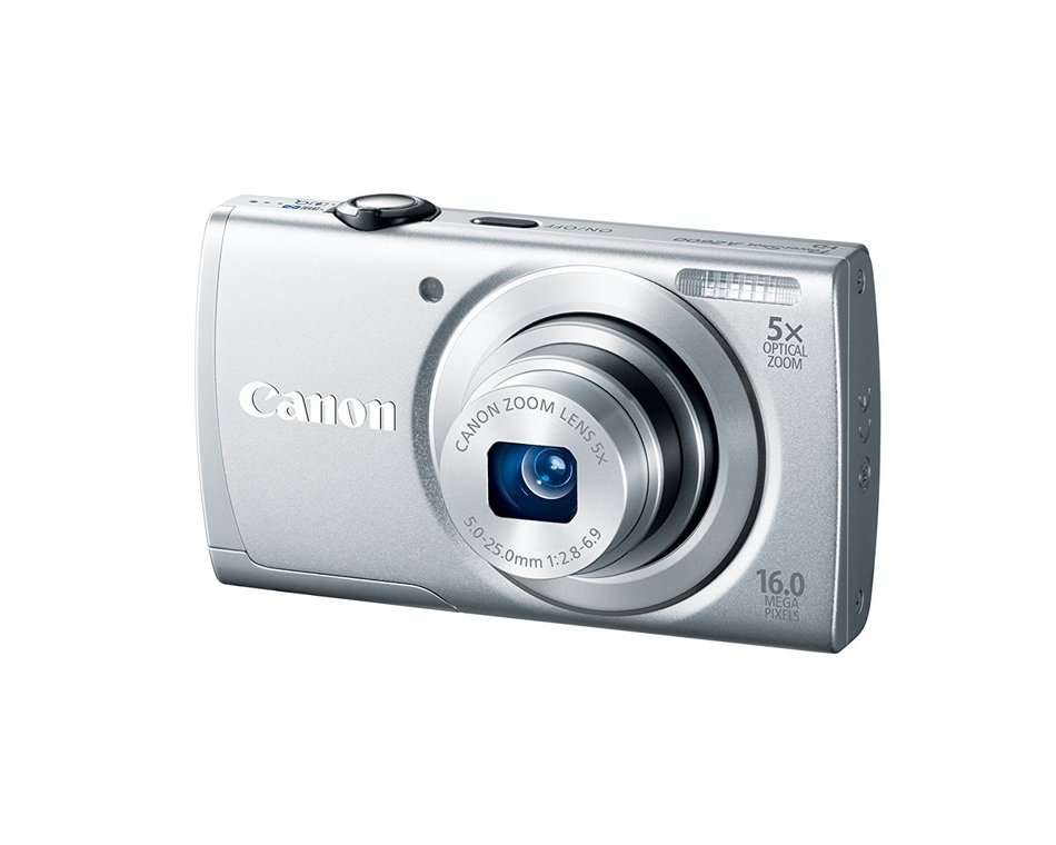Canon PowerShot A2600 IS 16.0 MP Digital Camera with 5x Optical Zoom ...