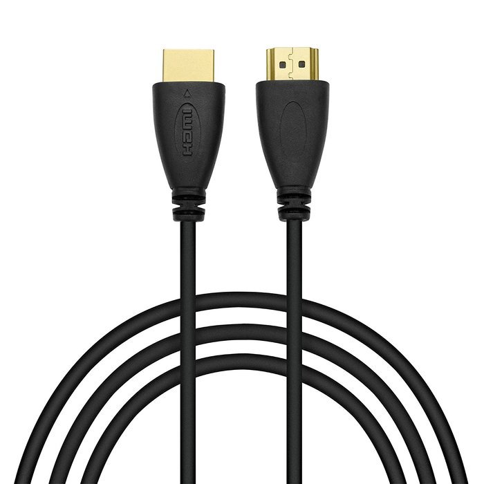 Perlegear Slim Flexible HDMI Cable (6 Feet) - High-Speed Supports 3D ...