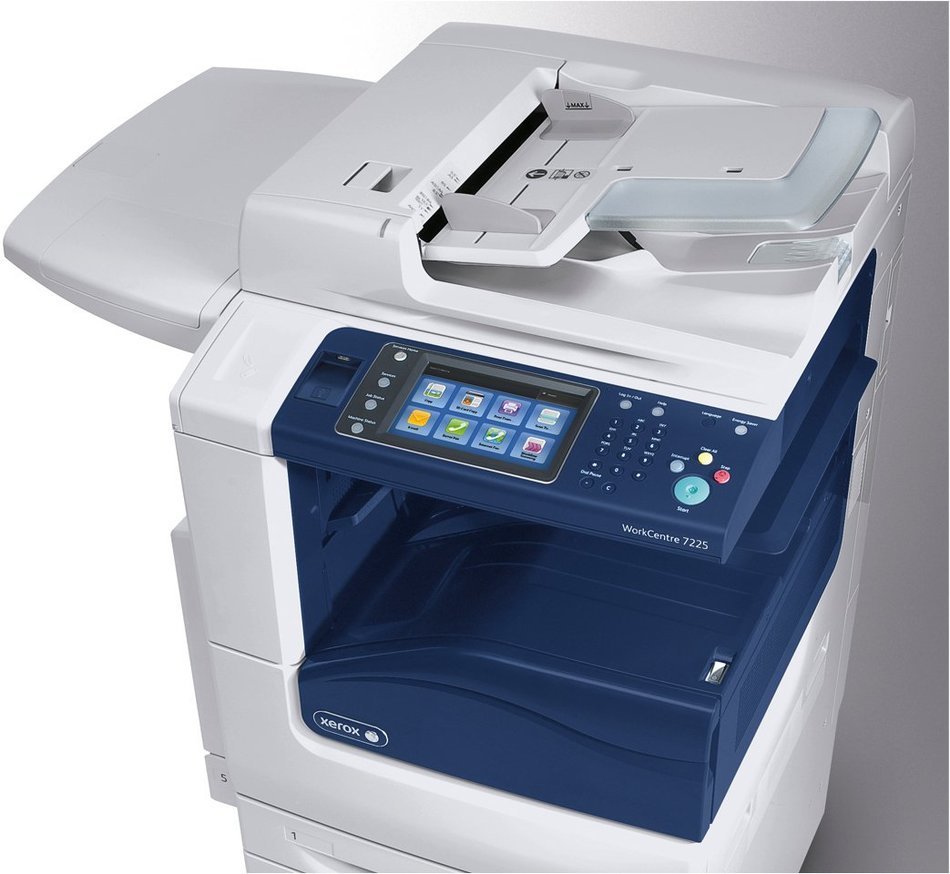 XEROX 7225/P / WorkCentre 7225 LED Multifunction Printer - Color ...