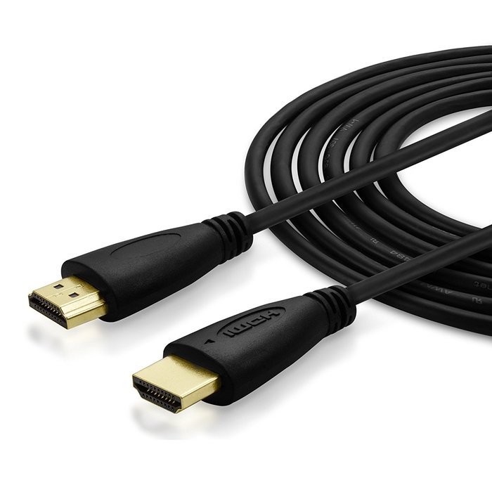 Perlegear Slim Flexible HDMI Cable (6 Feet) - High-Speed Supports 3D ...