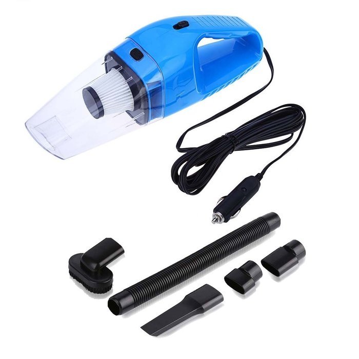Car Vacuum Cleaner 120W,NUWA 12V Portable Mini Wet/Dry Auto Vacuum Dust ...