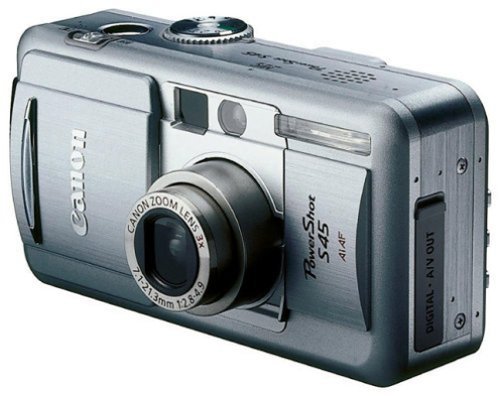 Canon PowerShot S45 4MP Digital Camera w/ 3x Optical Zoom N2 free image ...