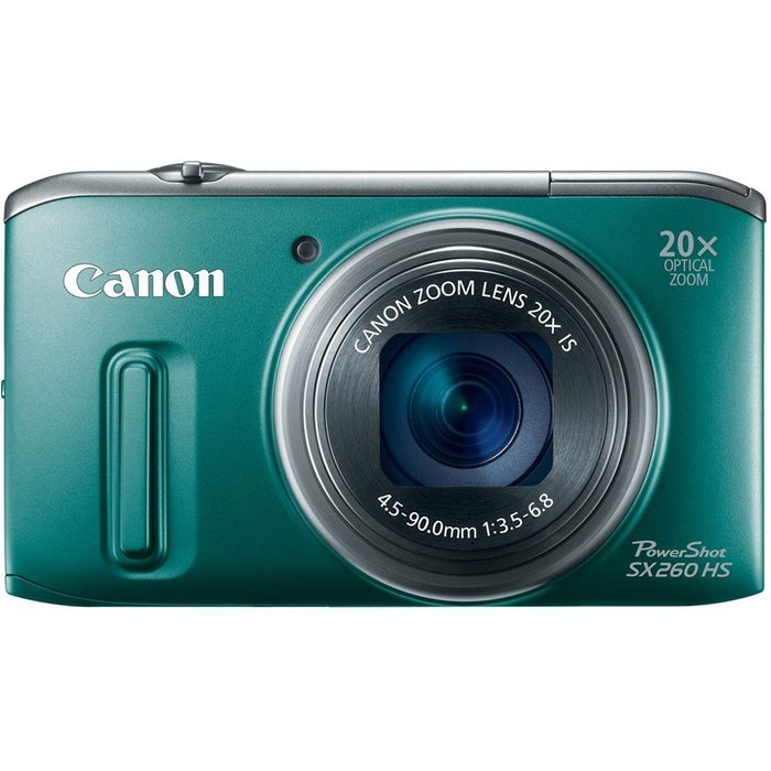 Canon PowerShot SX260 HS 12.1 MP CMOS Digital Camera with 20x Image ...