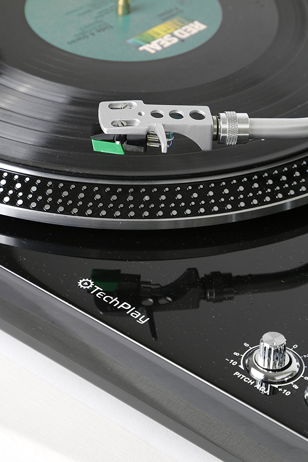 TechPlay TCP4530 Analog Turntable with Built-in Phono Pre-amplifier, By ...
