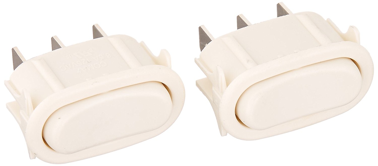 Broan SR561119 Biscuit Fan and Light Rocker Switch Kit free image download