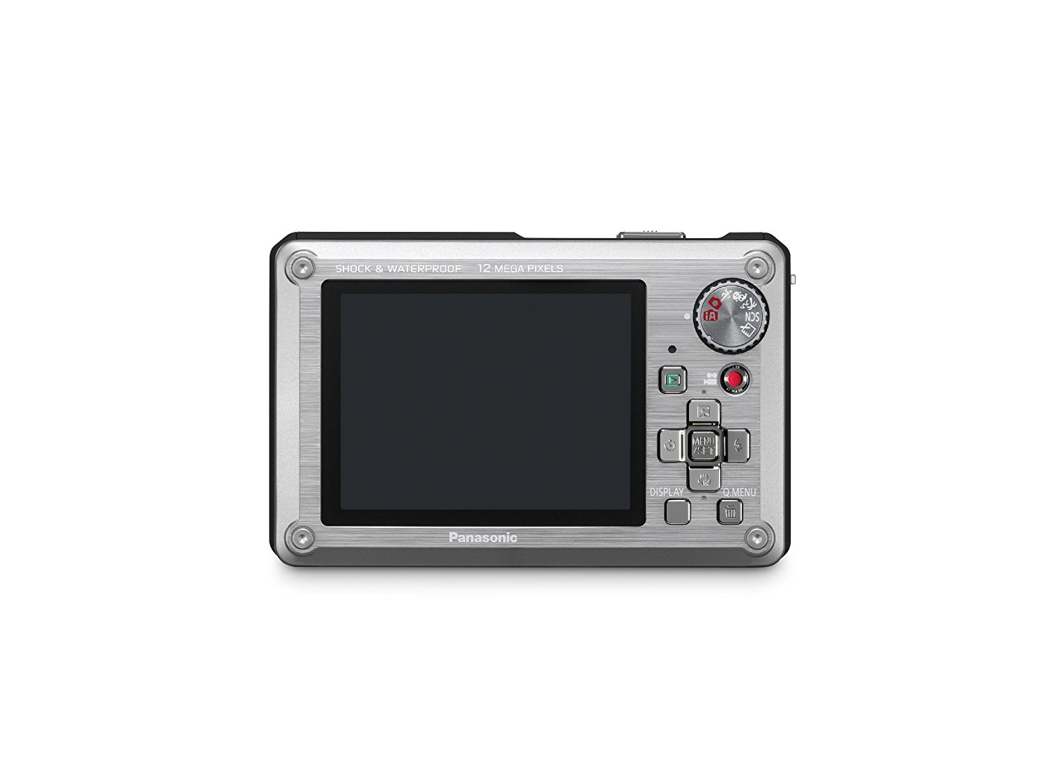 Panasonic Lumix DMC-TS1 12MP Digital Camera with 4.6x Wide Angle MEGA ...