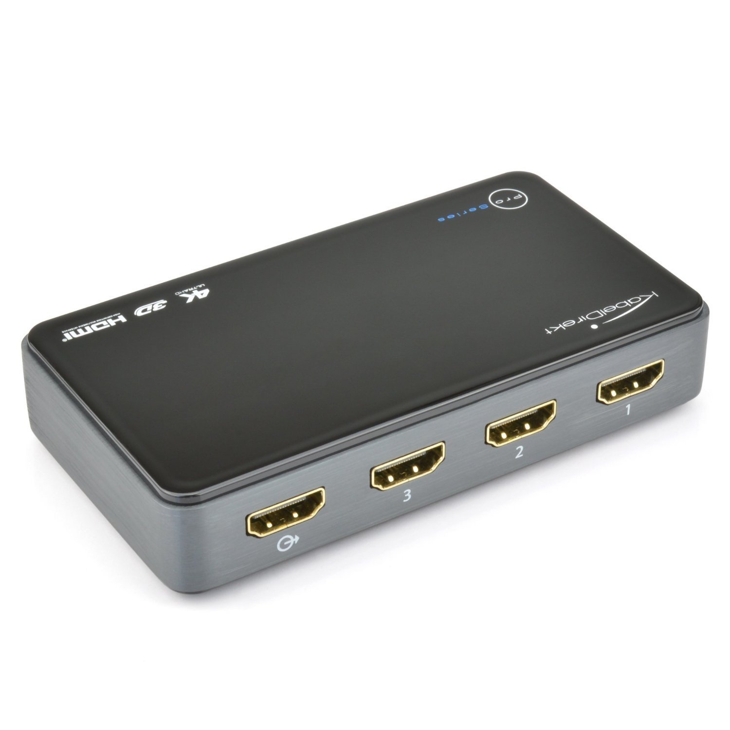 KabelDirekt 4K Ultra HD High Speed HDMI Switch 3in / 1out (1080p 4K ...