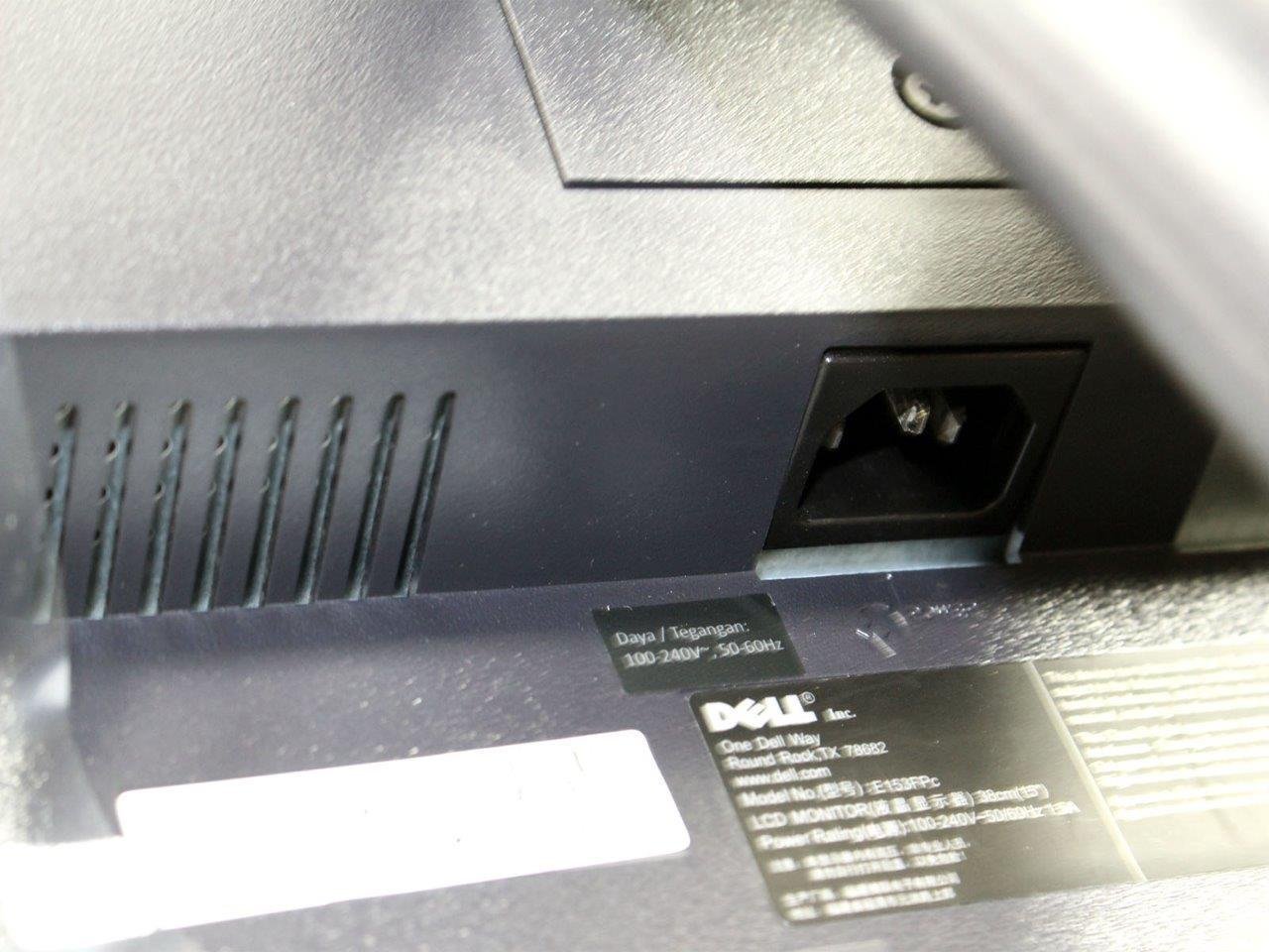 Dell E153FPC 15inch LCD Flat Panel Black Computer Monitor with Stand ...