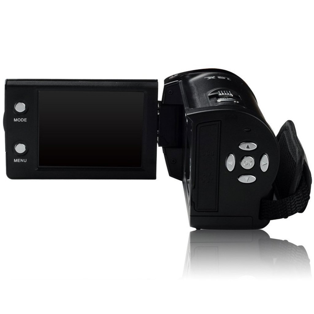 Black Camcorder Camera DV777 DV Practical HD 720P 16 MP 16X Digital ...
