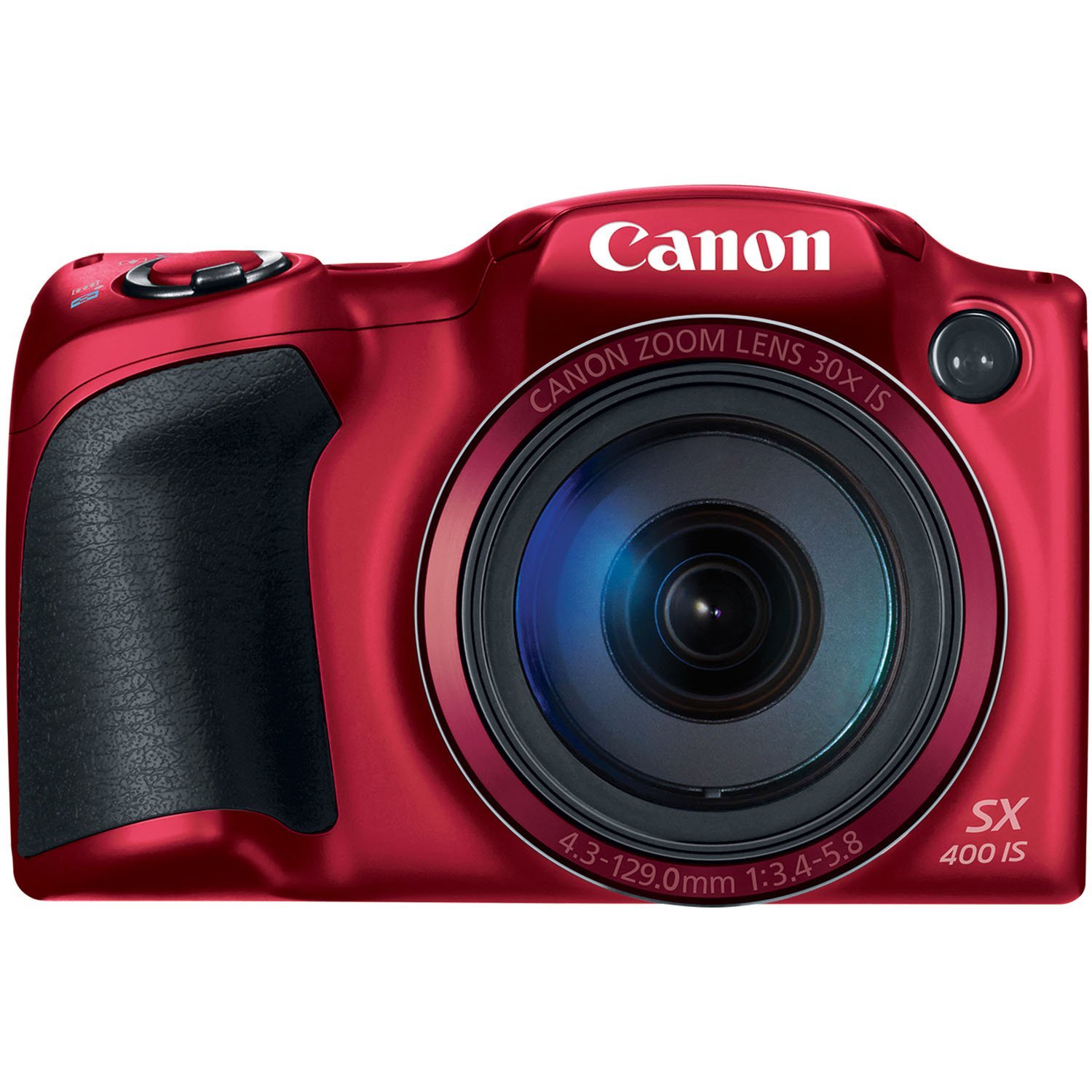 Canon PowerShot SX400 Digital Camera with 30x Optical Zoom (Red) free ...