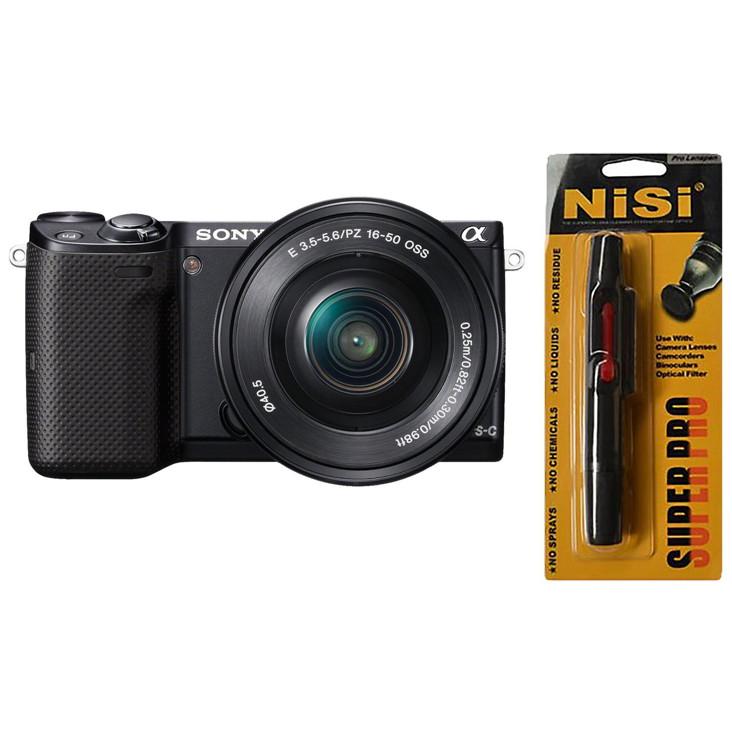 Sony NEX-5TL Mirrorless Digital Camera with 16-50mm Power Zoom Lens N13 ...