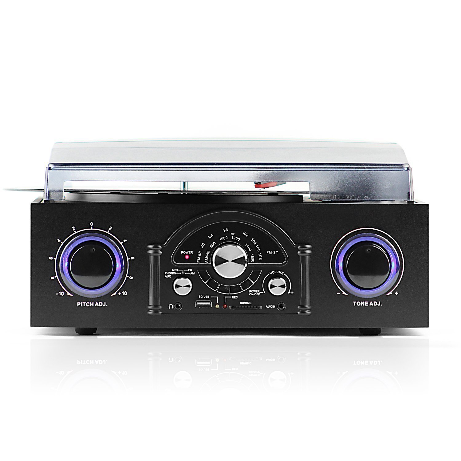 Record Player with 3 Pack Diamond Tip Needle – Spin Your Records and ...