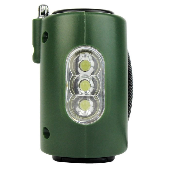 TIVDIO RD-323 Emergency Radio with AM FM Solar Hand Crank Dynamo Self ...