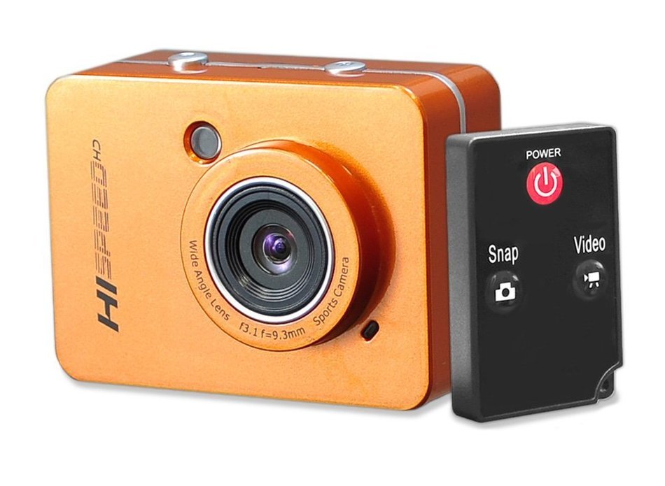 Pyle PSCHD60GR Hi-Speed HD Action Camera 1080P Hi-Res Digital Camera ...