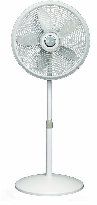 Lasko 1820 Performance Adjustable Oscillating Pedestal Fan, 18-Inch ...