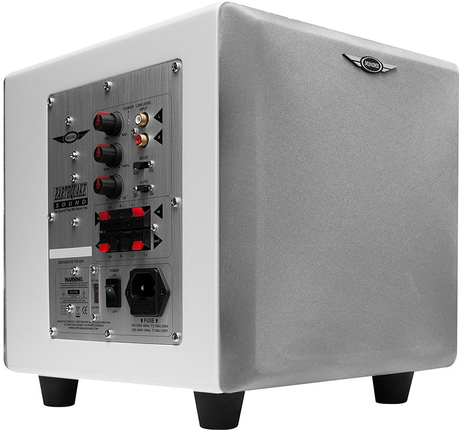 Earthquake Sound MiniMe P8_V2 Passive Tuned Powered Mini Subwoofer ...