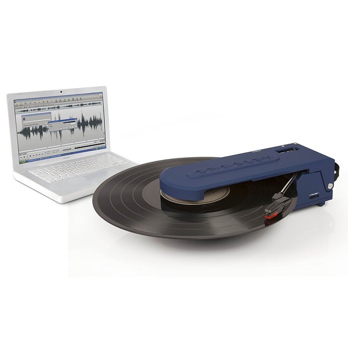 Crosley CR6020A-TU Revolution Portable USB Turntable with Software for ...