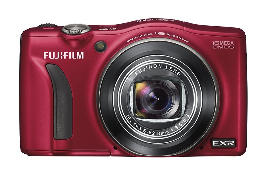 Fujifilm FinePix F820EXR 16MP Digital Camera with 3-Inch LCD Red ...