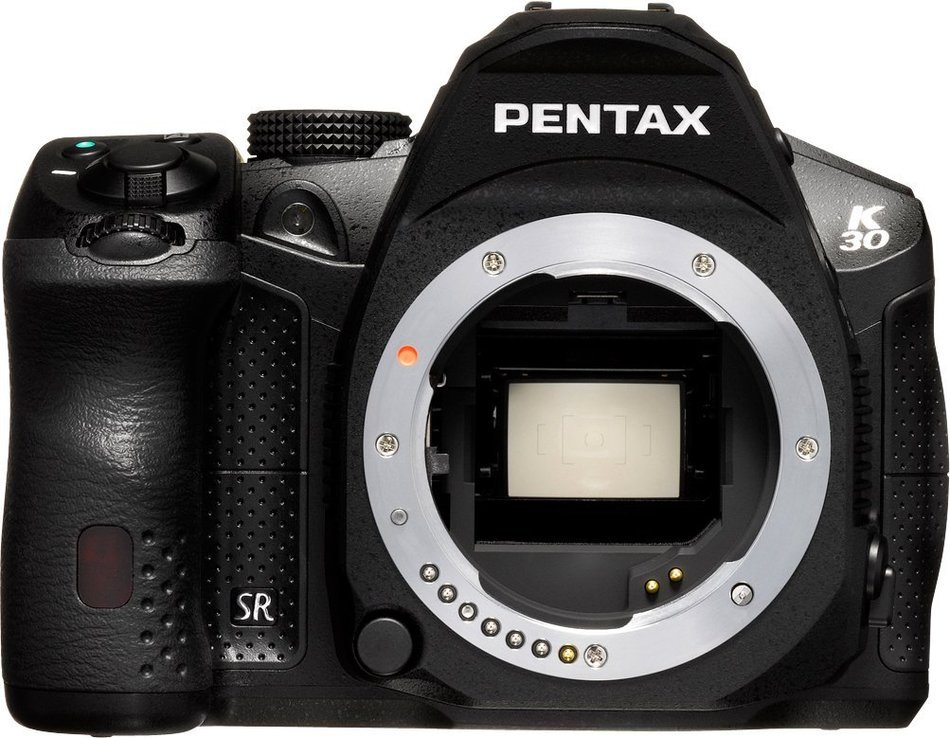 Pentax K-30 Weather-Sealed 16 MP CMOS Digital SLR with 18-55mm Lens ...