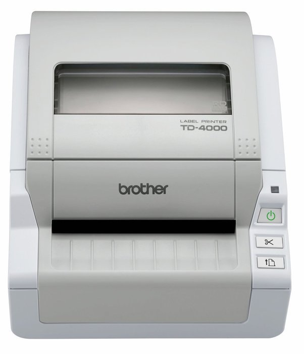 Brother TD4000 Direct Thermal Printer - Monochrome - Desktop - Label ...