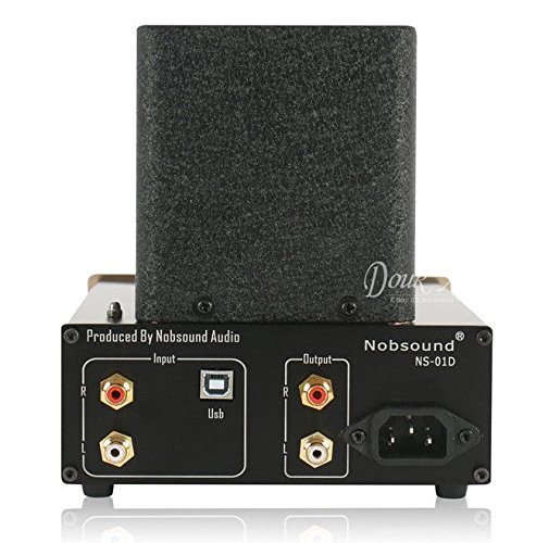 Nobsound® Class A USB Decorder DAC Preamplifier Tube Headphone ...